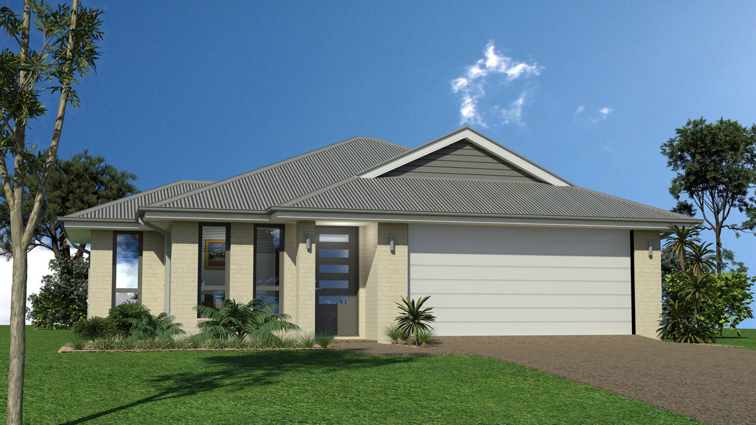 Brookside Gable - Stonewood Homes NZ